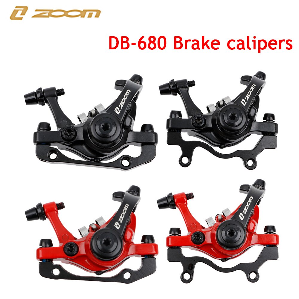 Zoom DB680 จักรยานเบรค Mtb Disc Mechanical เบรค Caliper ระบบสกู๊ตเตอร์ ...