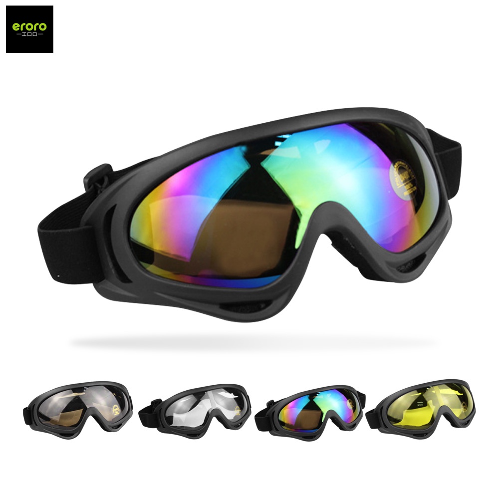 ERORO แว่นตามอเตอร์ไซค์ กันฝุ่น กันลม สวมทับแว่นสายตาได้ | Shopee Thailand