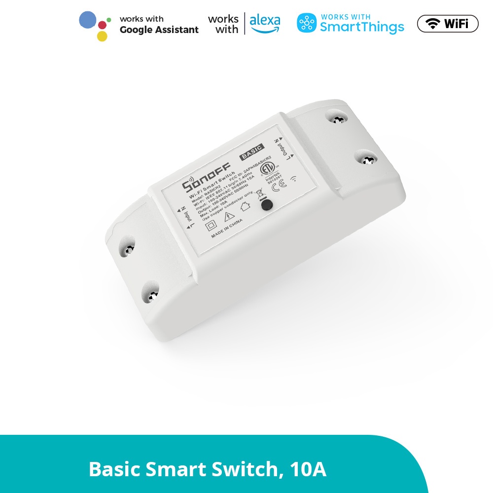 Sonoff Basic R4 Switch WiFi ใหม่ล่าสุด | Shopee Thailand