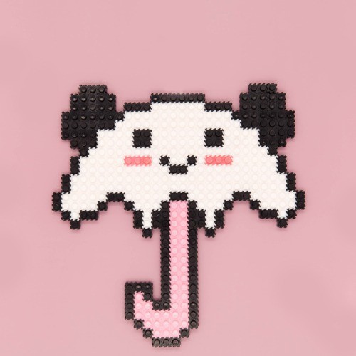 [Blockland] เซ็ตตัวต่อ เลโก้ Mini lego Block Panda Umbrella | Shopee ...