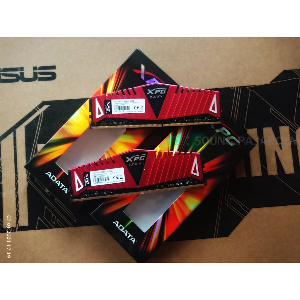 RAM DDR4 16GB (8x2) BUS 3200 CL16 มือ 2 สภาพดี | Shopee Thailand