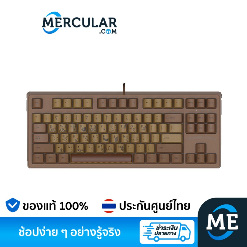 Ajazz คีย์บอร์ดChocolate 104 Gaming Keyboard | Shopee Thailand