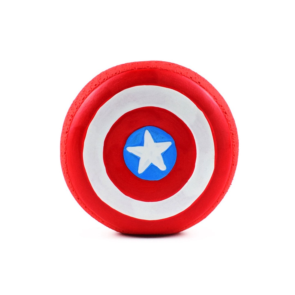 โล่ยางกัด ของเล่นยางกัด ของเล่นสุนัข หมา Shield Dog Toy บีบแล้วมีเสียง ...