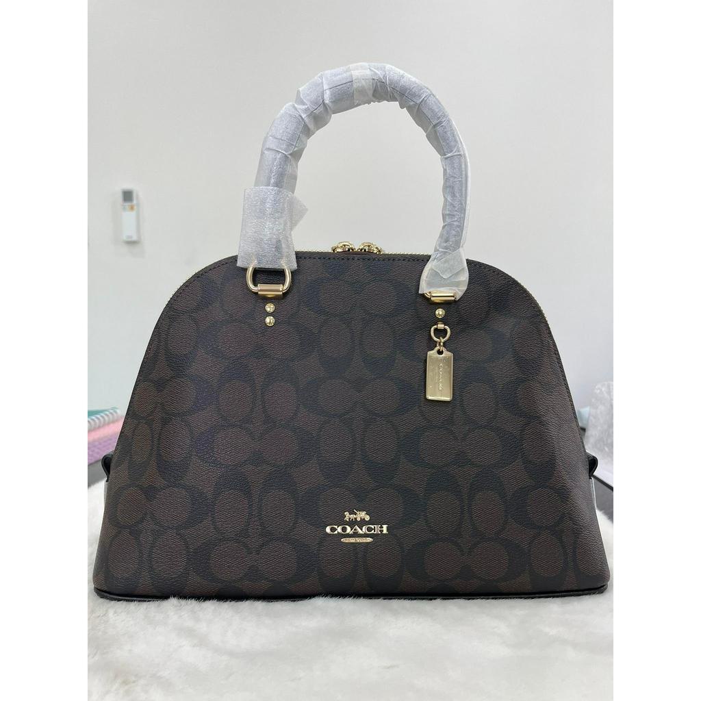COACH 2558 KATY SATCHEL IN SIGNATURE CANVAS | Shopee Thailand