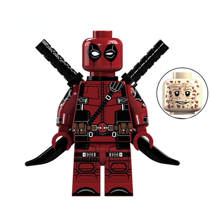 ฟิกเกอร์ Deadpool Minifigures Special Forces Anti Hero Marvel Movies ...