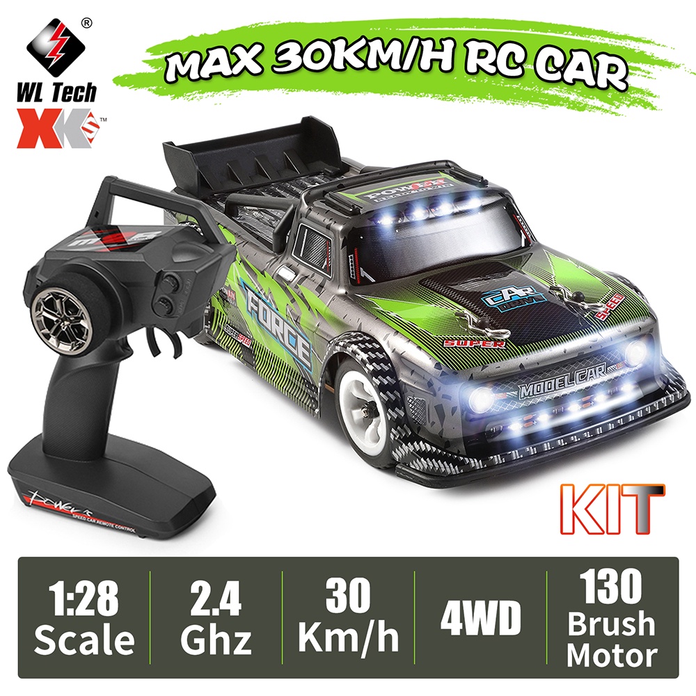 Wltoys K989 K969 284131 1:28 2.4G 4WD RC รถโลหะผสมแปรงรีโมทคอนโทรล ...
