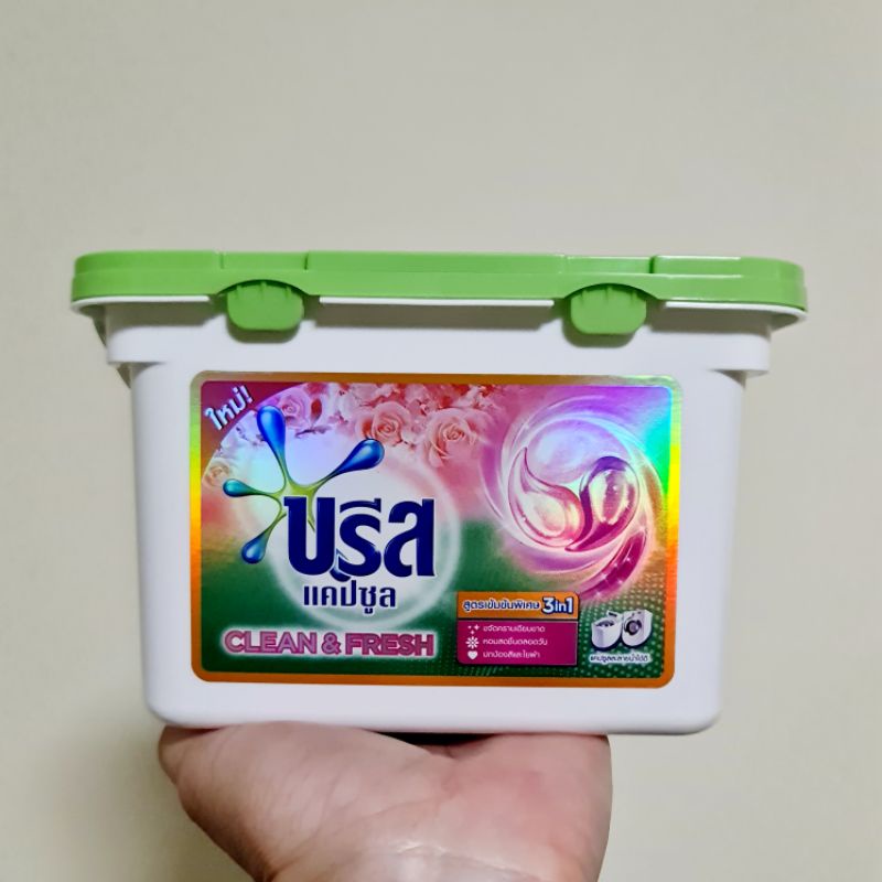 บรีส แคปซูลซักผ้า คลีน แอนด์ ไฮยีน 270 กรัม Breeze Capsule Clean & Hygiene 270G. UNILEVER ...