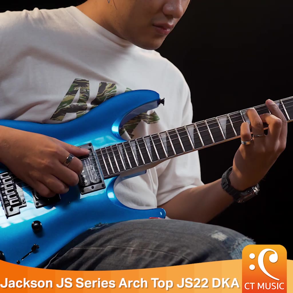 Jackson JS Series Arch Top JS22 DKA กีตาร์ไฟฟ้า | Shopee Thailand