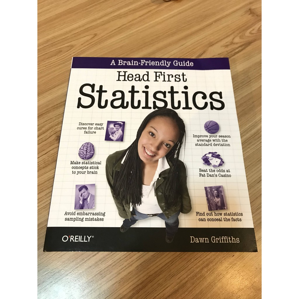 Head First Statistics หนังสือฝึกสถิติ | Shopee Thailand
