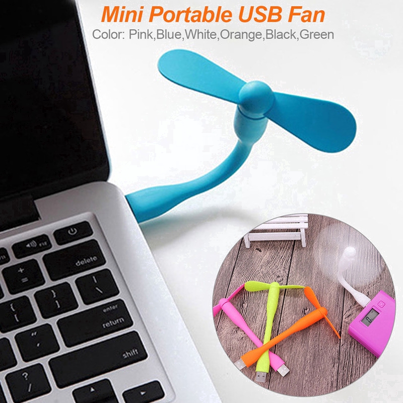 พัดลมขนาดเล็กแบบพกพา USB Output PC Notebook | Shopee Thailand