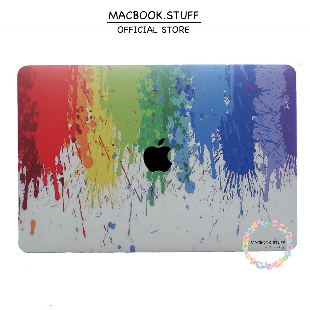 เคส Macbook DRW RAINBOW NEW AIR PRO RETINA 11 12 13 14 15 16 นิ้ว ไม่ ...