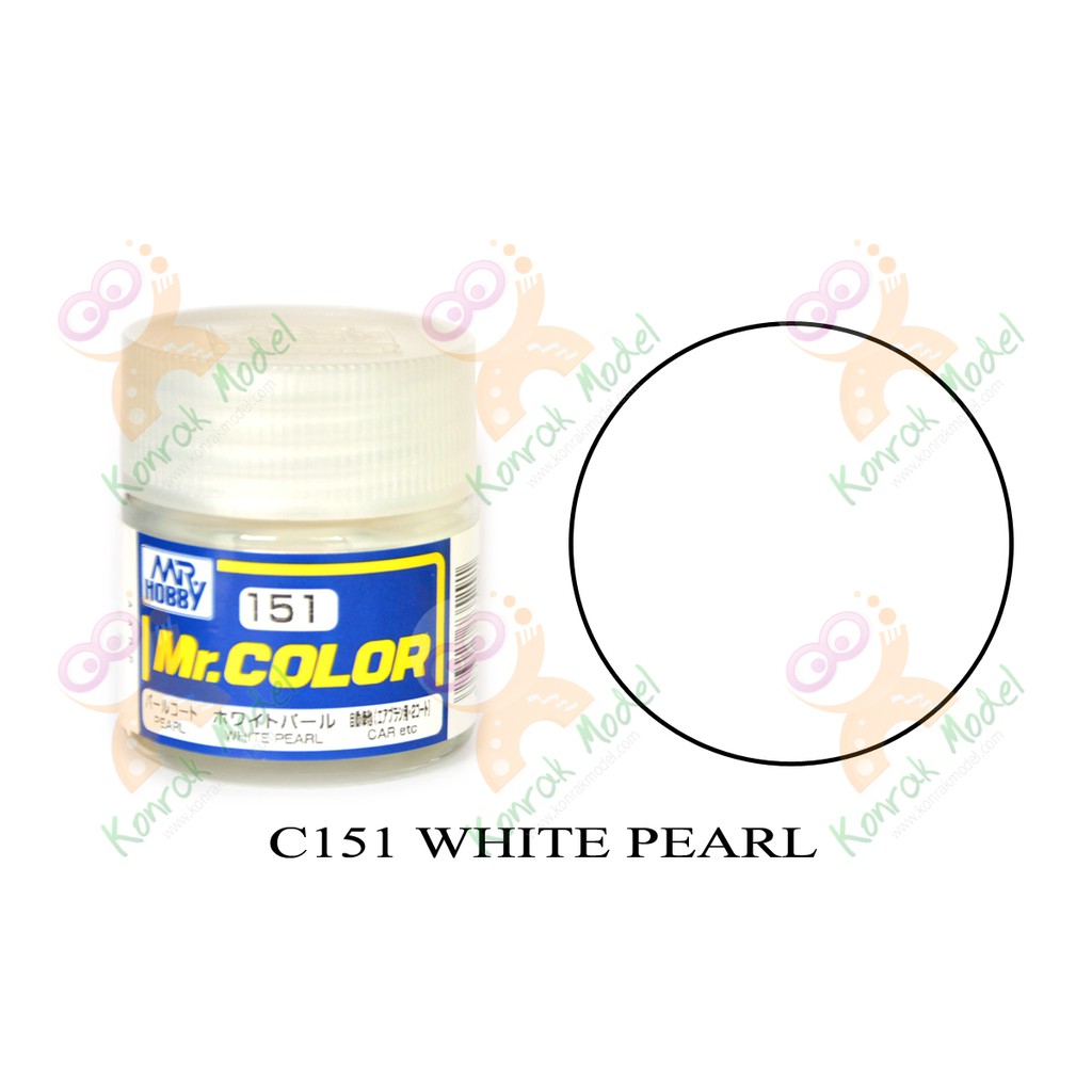 สีสูตรทินเนอร์ Mr.hobby Mr.color C151 White Pearl (Primary Aircraft ...