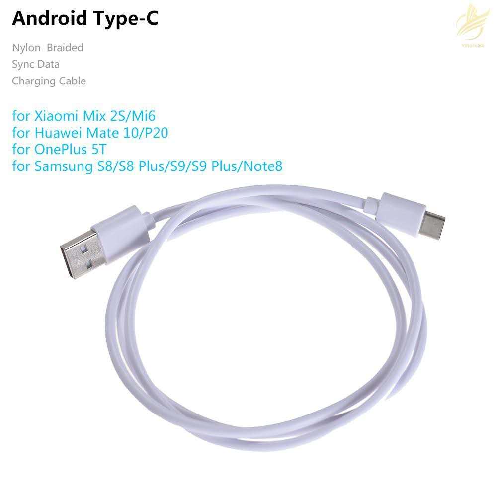 สายชาร์จสายซิงค์ข้อมูล Android Type - C Usb - C 3 . 3 ฟุตสําหรับสมาร์ท ...