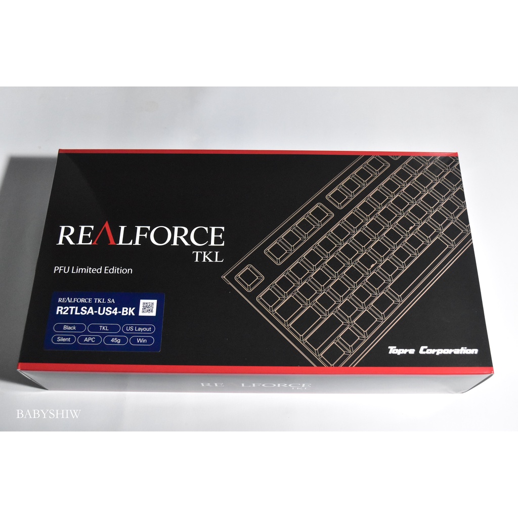 (PFU Limited Edition) REALFORCE TKL Topre Silence 45g / APC รุ่น Limited สามารถปรับ Actuation ...