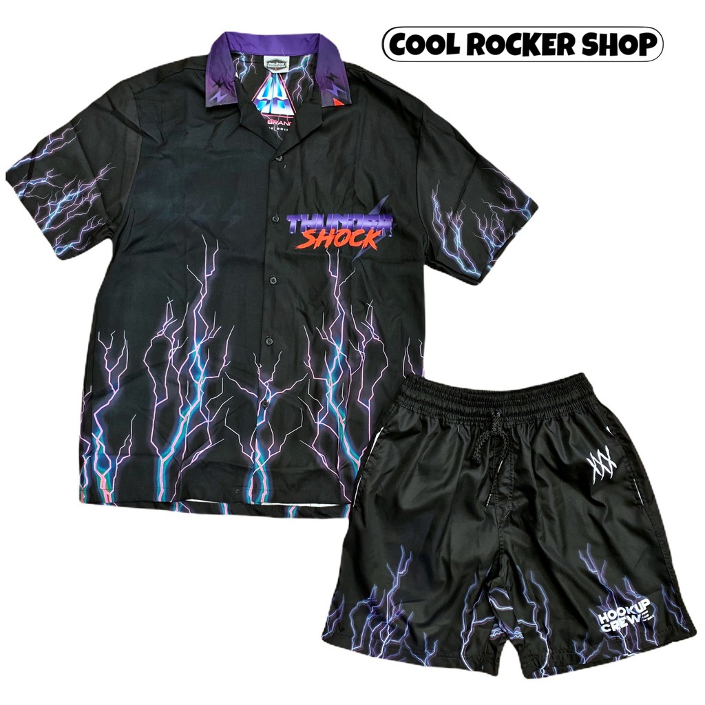 Cool Rocker : Thunder Set ชุดเซ็ตพร้อมส่ง ผ้าคอตตอนทวิลอย่างดี By Huak ...