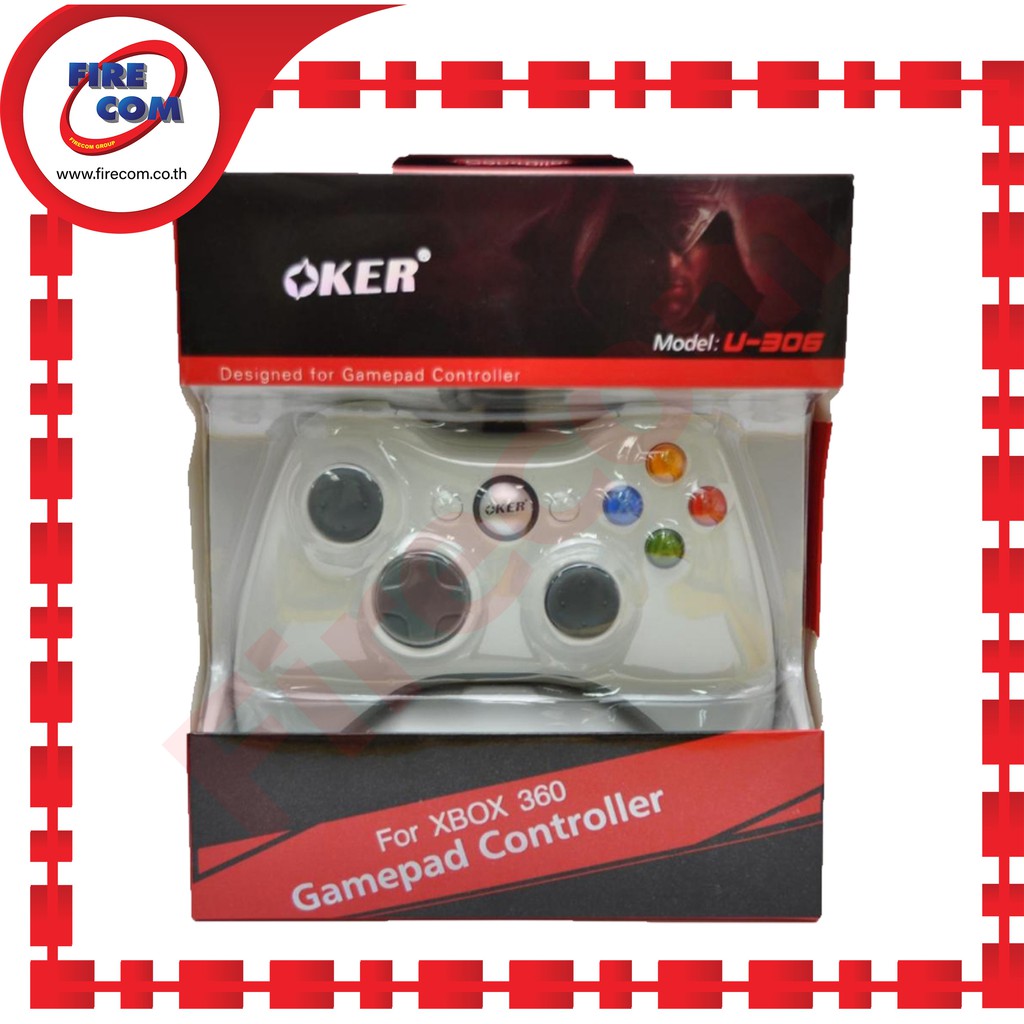 จอยเกมส์ JOY Oker U-306 Gamepad Controller For XBox360 สามารถออกใบกำกับ ...