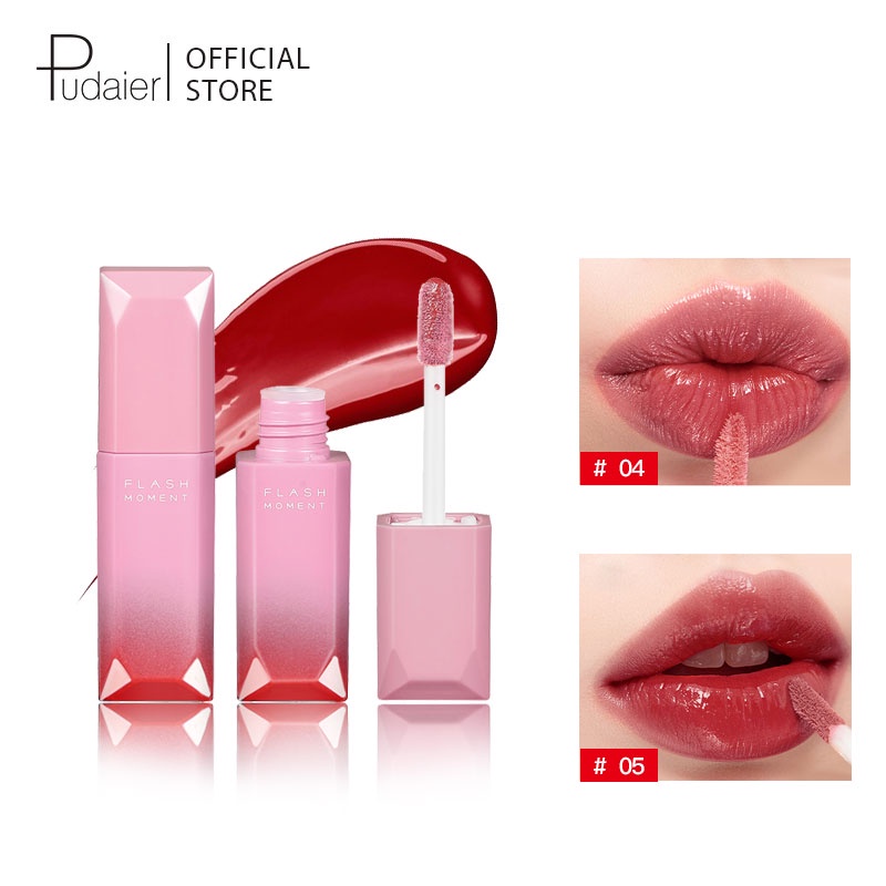 Flash Moment ลิปกลอส เนื้อแมตต์ ติดทนนาน 7 สี | Shopee Thailand
