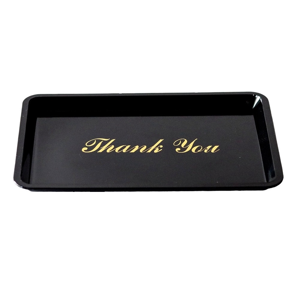 ถาดเก็บเงิน ถาดทอนเงิน สีดำ Plastic Bill Tray/Plastic Tip Trays ...