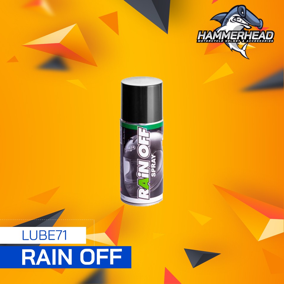 RAIN OFF SPRAY สเปรย์เคลือบกันน้ำ by Lube71 | Shopee Thailand