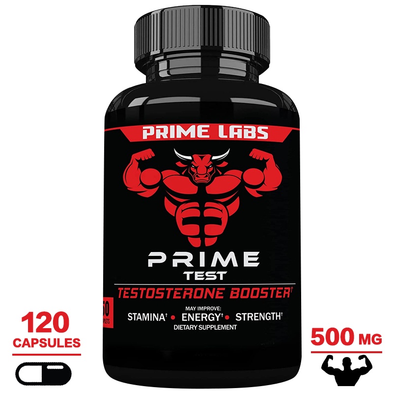 Prime Labs - Men's Testosterone Booster - Natural Stamina, Endurance ...