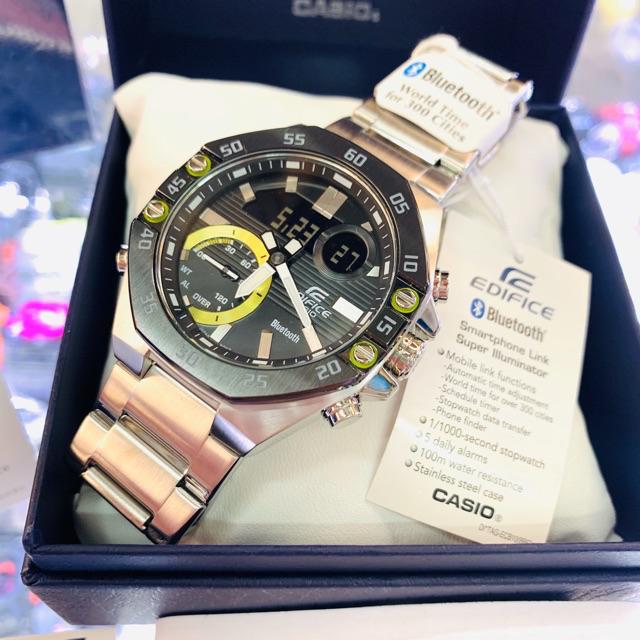 CASIO Edifice รุ่น ECB-10 นาฬิกาข้อมือผู้ชายรุ่นใหม่ล่าสุด Bluetooth ECB-10D-2A ECB-10DB-1A ECB ...