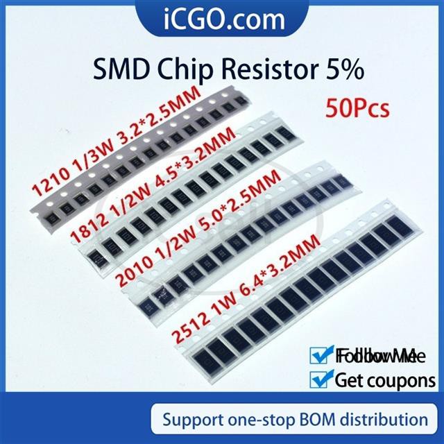 1210 1812 2010 2512 Smd 9. 1R 10R 11R 12R 13R 15R 16R 18R 20R 22R 24R 27R 5% 50 ชิ้น | Shopee ...