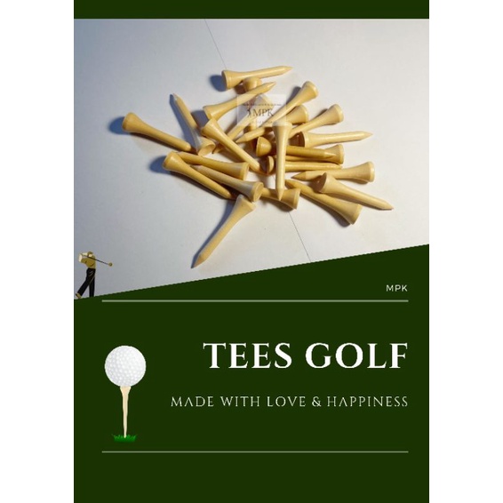 Short Golf Tees ( 1 pcs. ) ทีกอล์ฟ แบบสั้น ราคา ต่อ 1 ชิ้น | Shopee ...