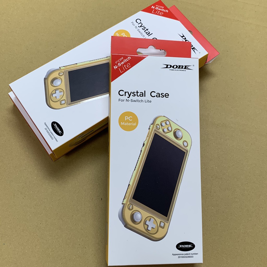 เคสคริสตัลใส Nintendo Switch Lite Case, Crystal dobe Cover | Shopee ...
