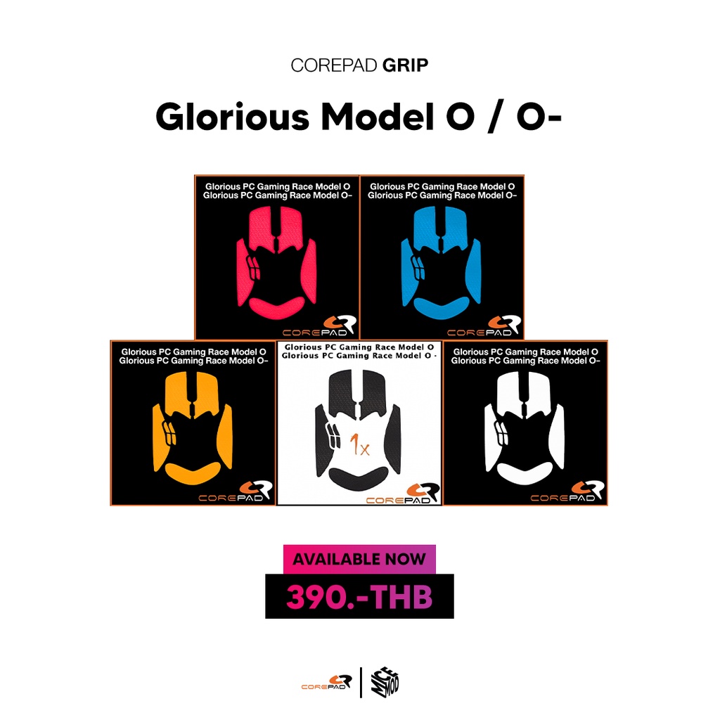 เมาส์กริปกันลื่น Corepad ของ Glorious Model O / Model O- (Wired ...