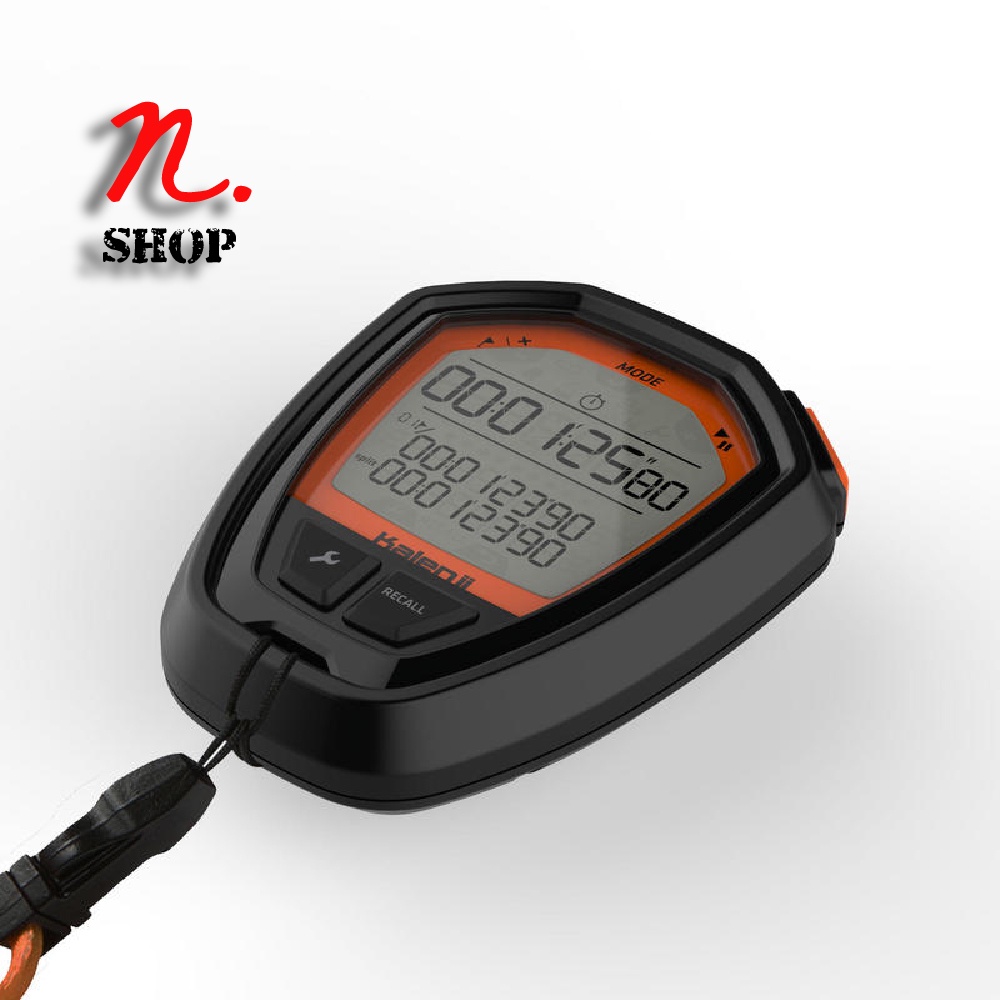 นาฬิกาจับเวลารุ่น ONstart 310 KALENJI ONSTART 310 STOPWATCH BLACK ORANGE | Shopee Thailand