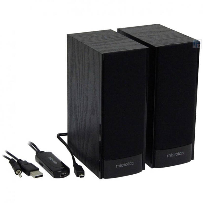⚡️🔥ขายดีส่งไว🔥⚡️( B56 ) SPEAKER (ลำโพง) MICROLAB B56 USB (BLACK) - | Shopee Thailand