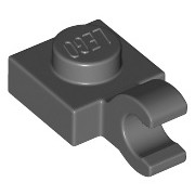[116] ชิ้นส่วนเลโก้ Lego Part Plate, Modified 1 x 1 with Open O Clip ...