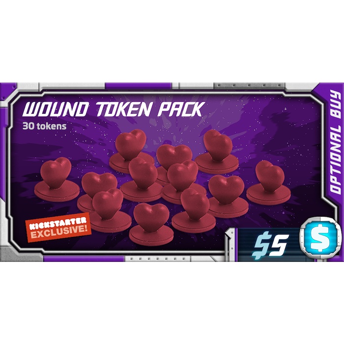 Starcadia Quest: Wound Token [ของแท้] [Kickstarter Boardgame] | Shopee ...
