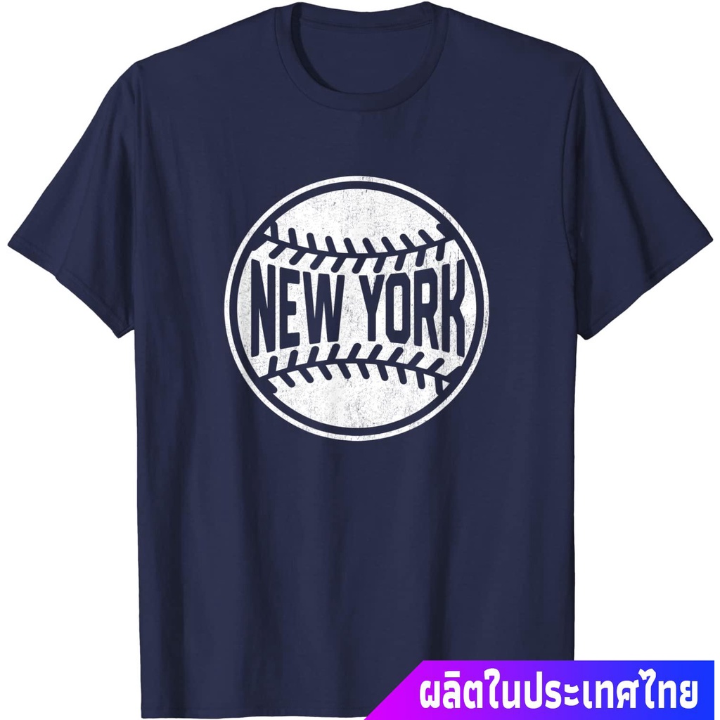 แขนสั้นcrew neckNew York Yankees MBL เบสบอลแขนสั้น ระบายอากาศได้ คอกลม ...