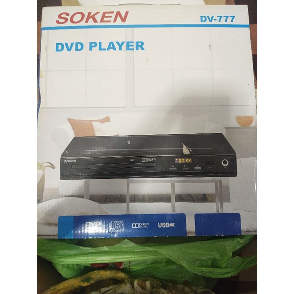 SOKEN DVD PLAYER รุ่น DV-777 มือ1ของแท้ค่ะ | Shopee Thailand