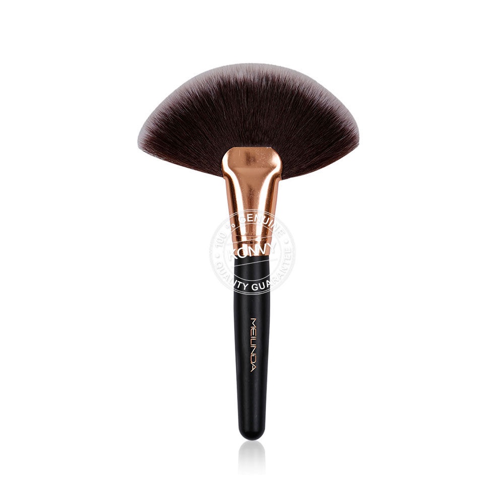 Mei Linda Professional Fan Powder Brush เมลินดา แปรงรูปทรงใบพัด สำหรับ ...