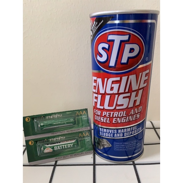 เอสทีพี น้ำยาทำความสะอาดภายในเครื่องยนต์ (เบนซินและดีเซล) STP Engine ...