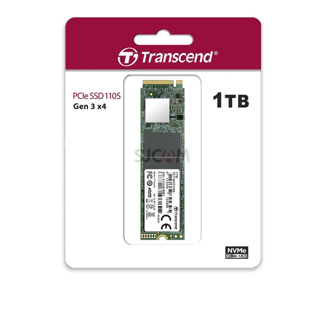 Transcend PCIe NVMe M.2 SSD 1TB รับประกัน 5 ปี หรือ** รับประกันไม่เกิน ...