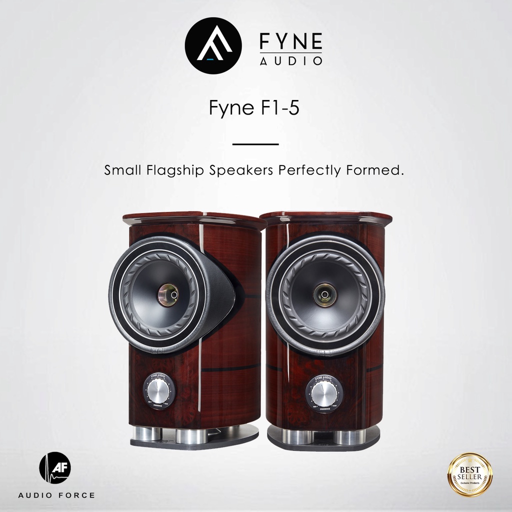 Fyne Audio F1-5 : Small Flagship Speakers Perfectly Formed | Shopee ...