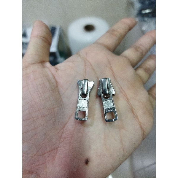 Ykk หัวซิป No.5 เบอร์ 5 ฟัน Vislon Corn Crocodile Lock กล่องนิกเกิล ...