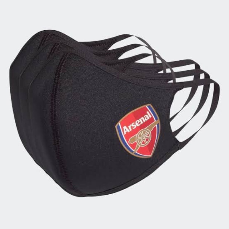 ADIDAS ARSENAL FACE COVERS M/L 3-PACK ป้าย 500 บาท | Shopee Thailand