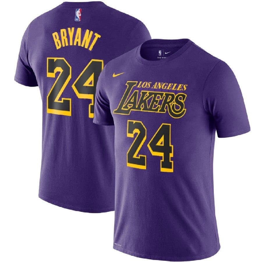 Kaos BAJU TSHIRT NBA LAKERS 24 KOBE BRYANT / ผ้าบาสเก็ตบอลผู้ชายผู้หญิง ...