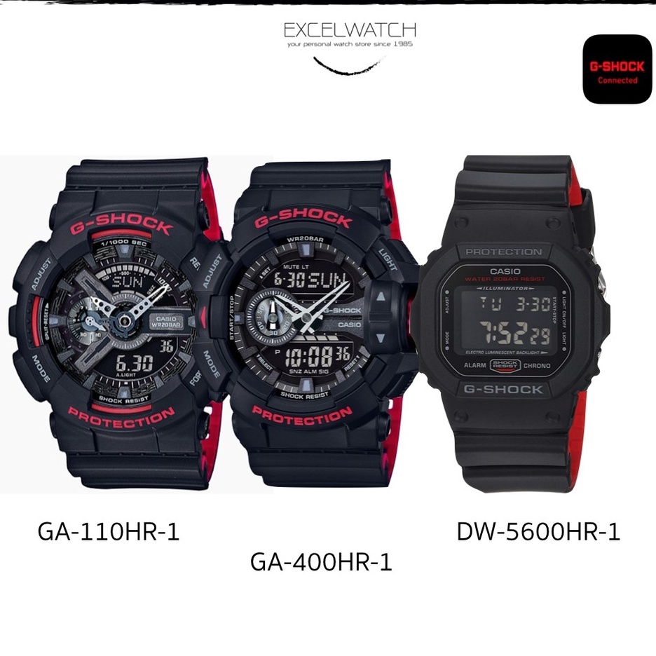 [ Excel Watch ] G-SHOCK รุ่น GA-110HR /GA-400HR /DW-5600HR ประกัน CMG 1 ...