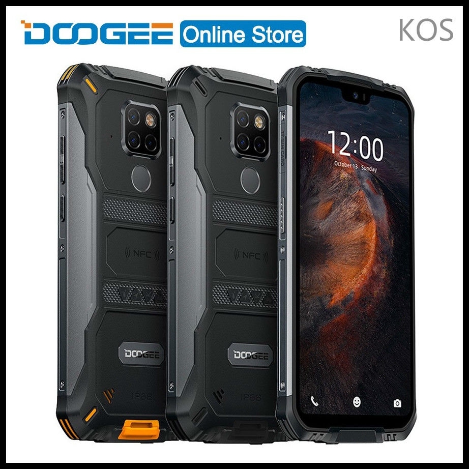 สมาร์ทโฟน DOOGEE S68 Pro โทรศัพท์มือถือที่ทนทาน Helio P70 Octa Core 6GB ...
