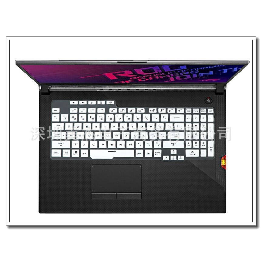 E.h.keyboard Protector Asus ROG Strix G731 เคสคีย์บอร์ดไร้สาย 17 นิ้ว ...