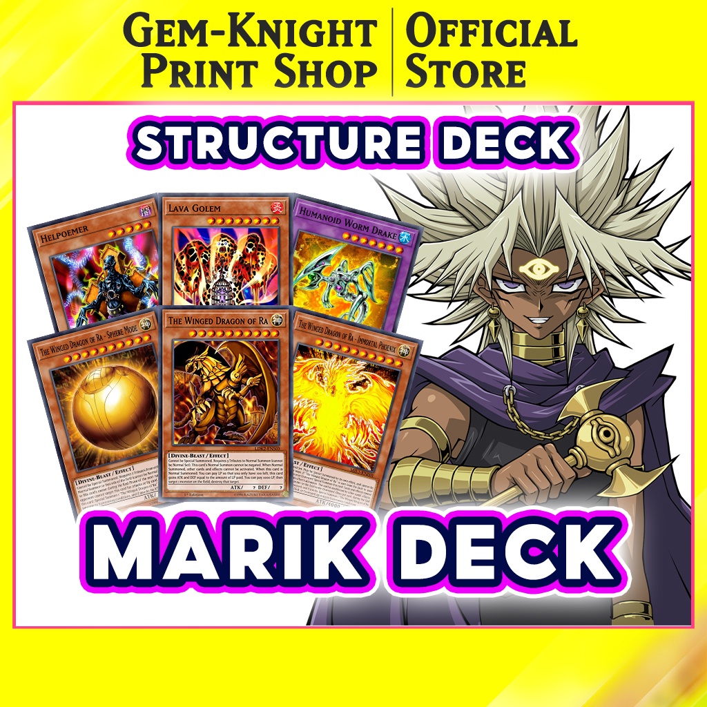 [โพสต์พิมพ์] Yugioh Deck - Marik Ishtar Deck (Yami Marik) | Shopee Thailand
