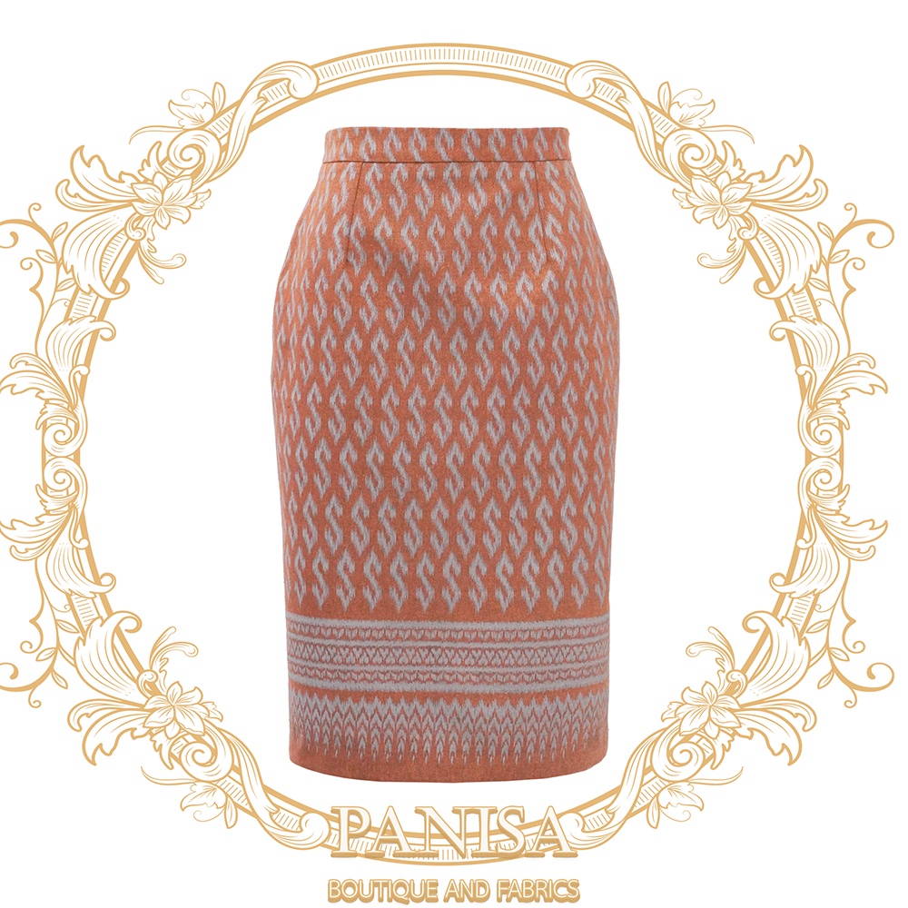 แบรนด์ panisa ชุดทำงานผ้าไทย | Shopee Thailand