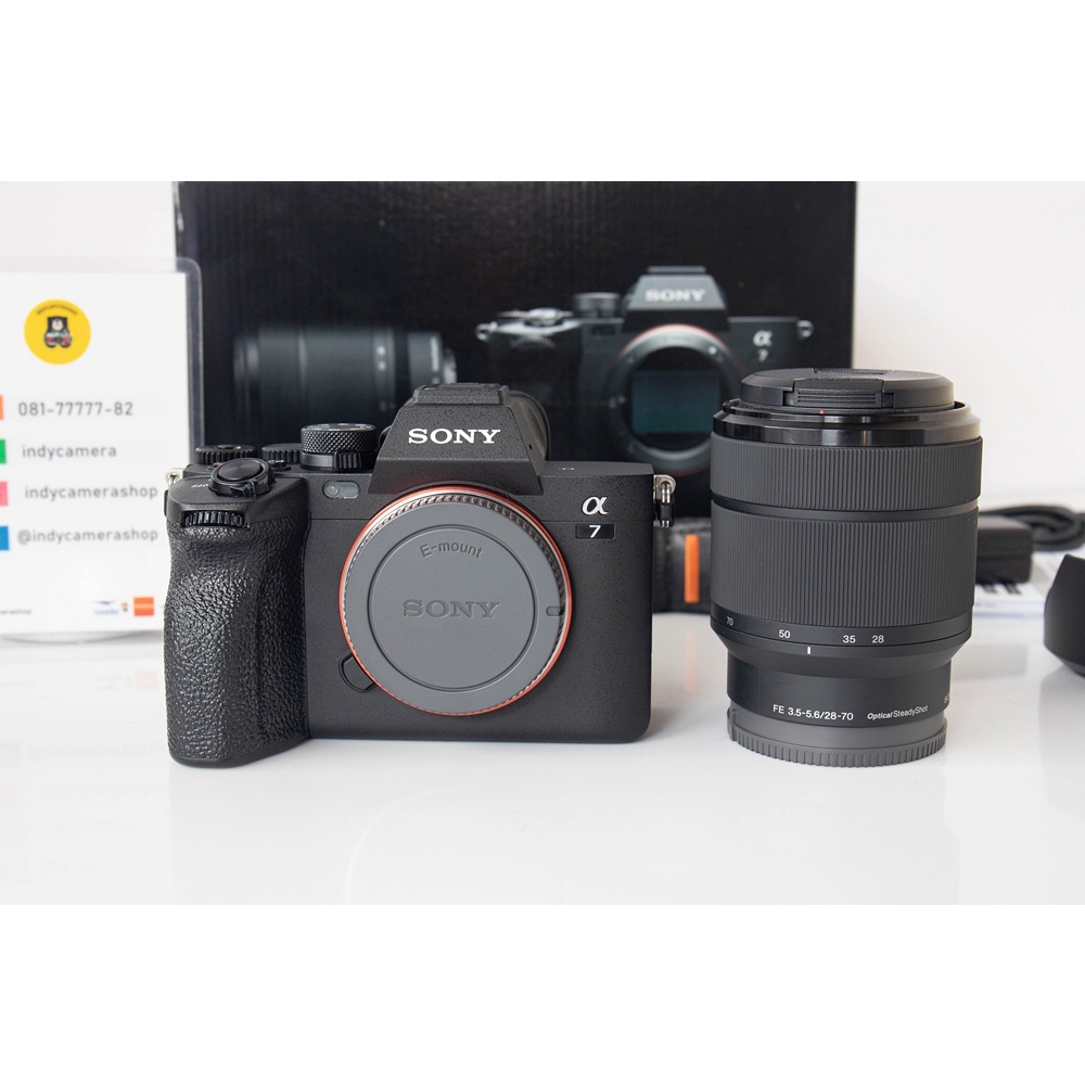 Sony A7 IV+Lens 28-70mm kit สภาพสวย มีประกันศูนย์ | Shopee Thailand