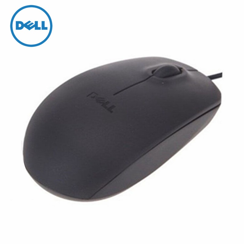 Dell 1000 DPI เมาส์ออปติคอล แบบใช้สาย 3 ปุ่มกด เสียงเงียบ MS111 ...