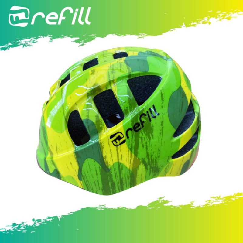 หมวกกันน็อคเด็ก : Refill Safety Helmet (หมวกกันกระแทกเด็ก) | Shopee ...